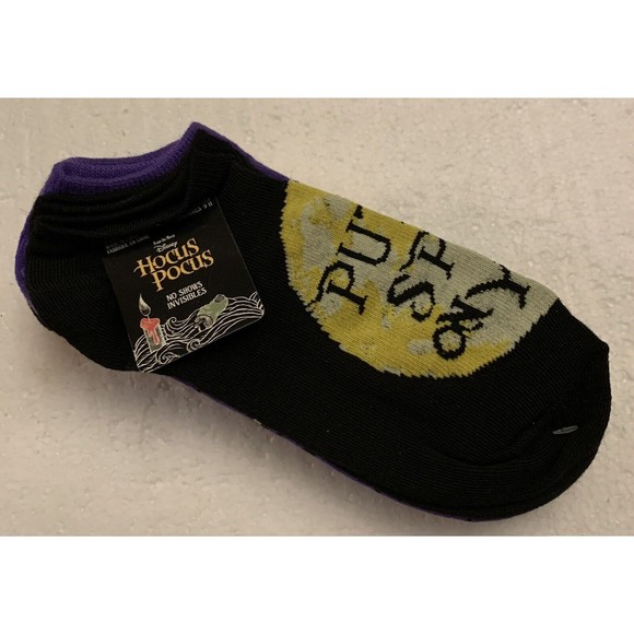 Disney | Accessories | Disney Hocus Pocus 5 Pair Ankle Socks No Show ...